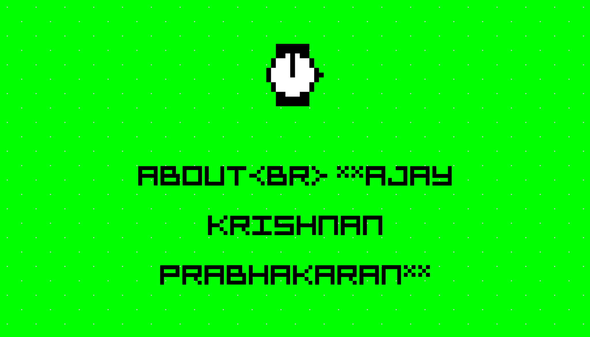 About Ajay Krishnan Prabhakaran on HackerNoon